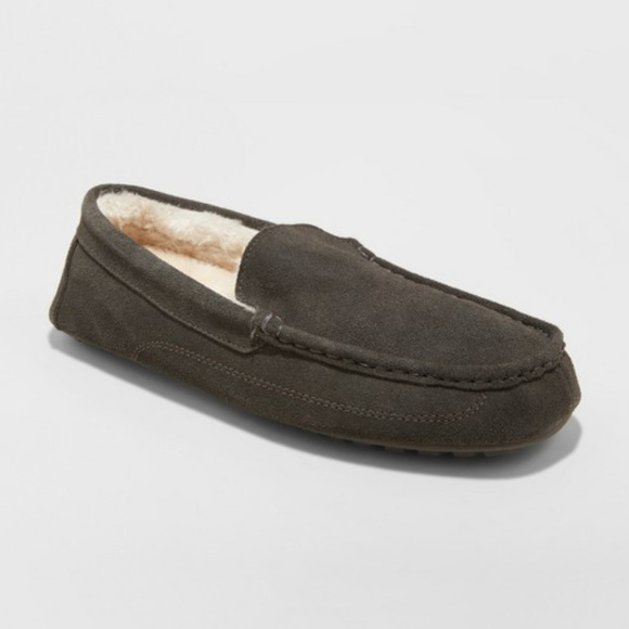 Goodfellow & Co | Shoes | Mens Genuine Suede Carlo Moccasin Slippers ...